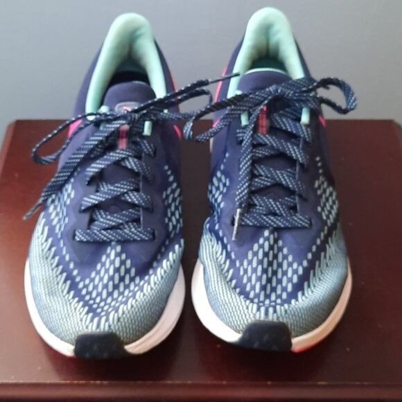 Nike | Shoes | Nike Zoom Winflo Navy Teal Pink Running Sneaker Size 7 ...